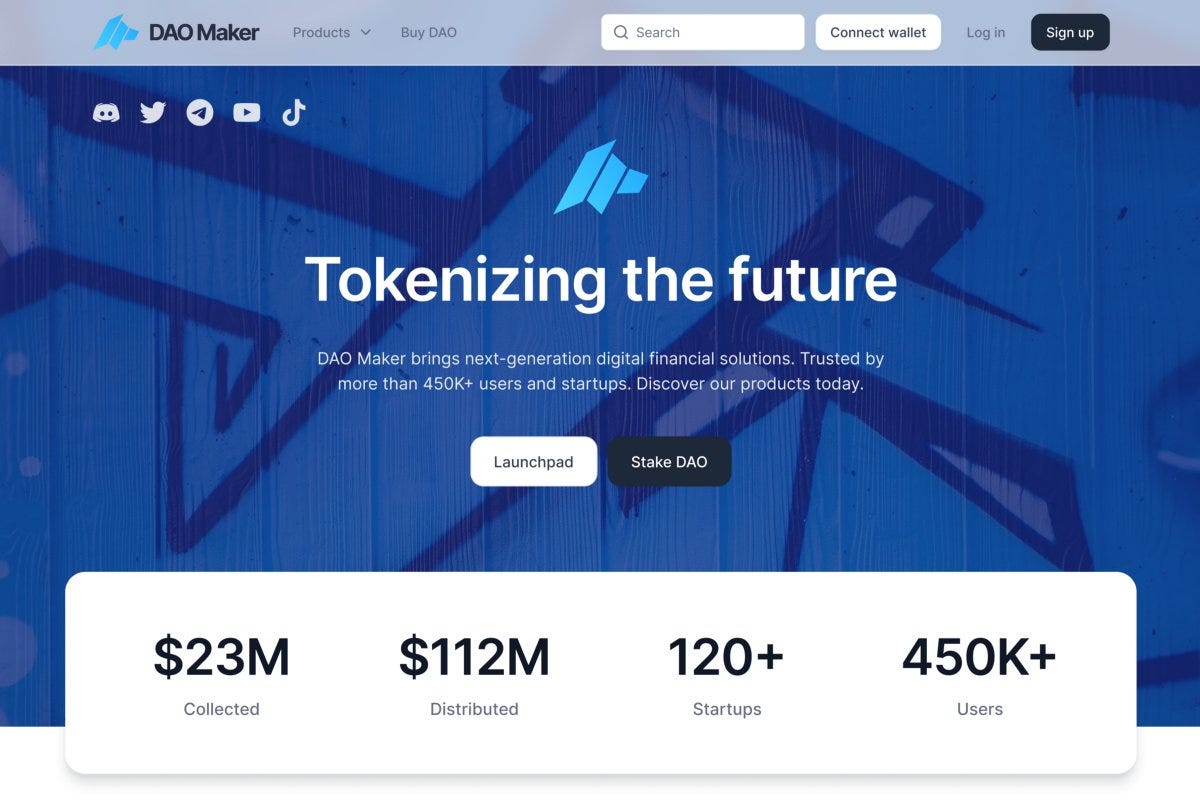 DAO Maker v2: SHO Instructions. DAO Maker Introduction | by Petro ...