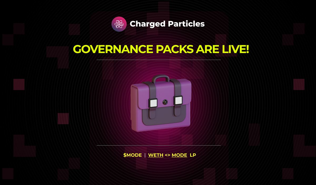 Revolutionizing Governance Participation: Web3 Packs Introduces Governance Packs on MODE | by ...
