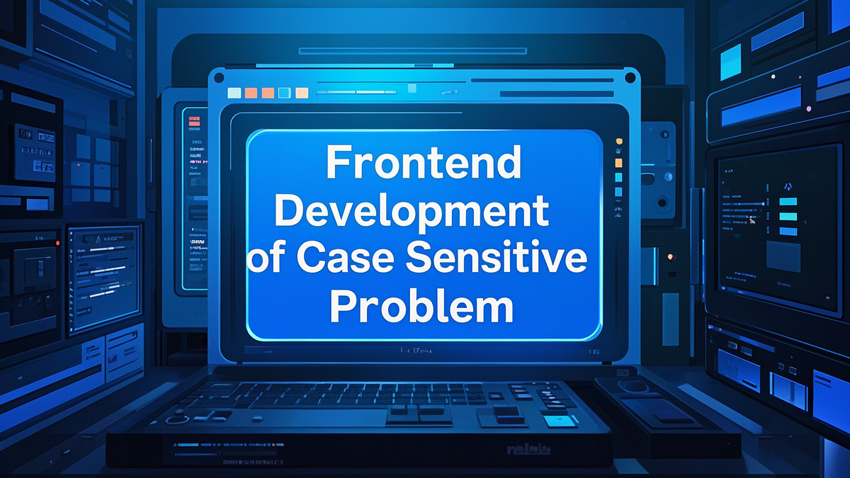 Case Sensitivity in Frontend Development: A Comprehensive Deep Dive 🖥️ | by Xiuer Old ...