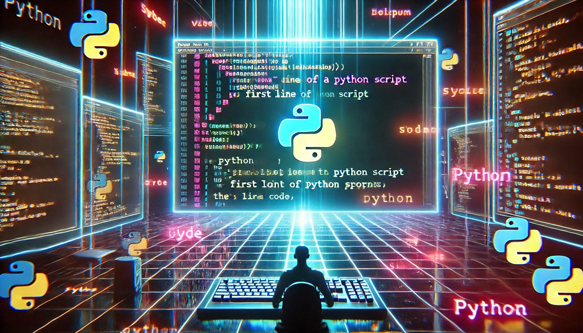 First line in Python. Exploring Shebangs, Docstrings, and… | by Jesse | Python’s Gurus | Medium