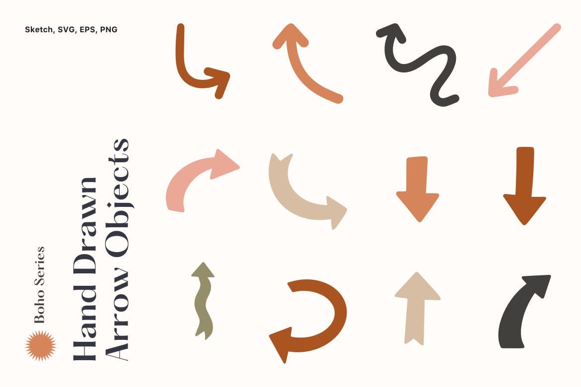 Hand Drawn Arrow Objects (Objects) | by Byteblossom | Apr, 2024 | Medium
