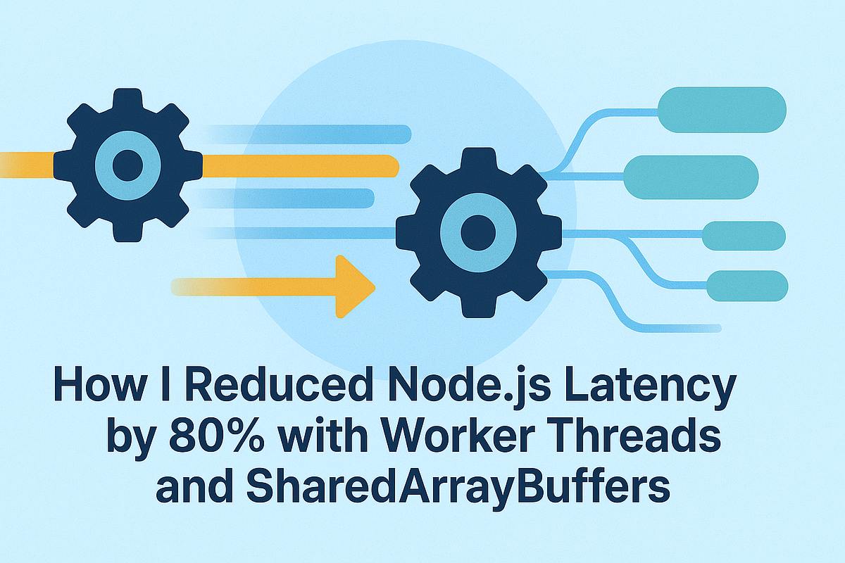 How I Reduced Node.js Latency by 80% with Worker Threads and SharedArrayBuffers | by ...