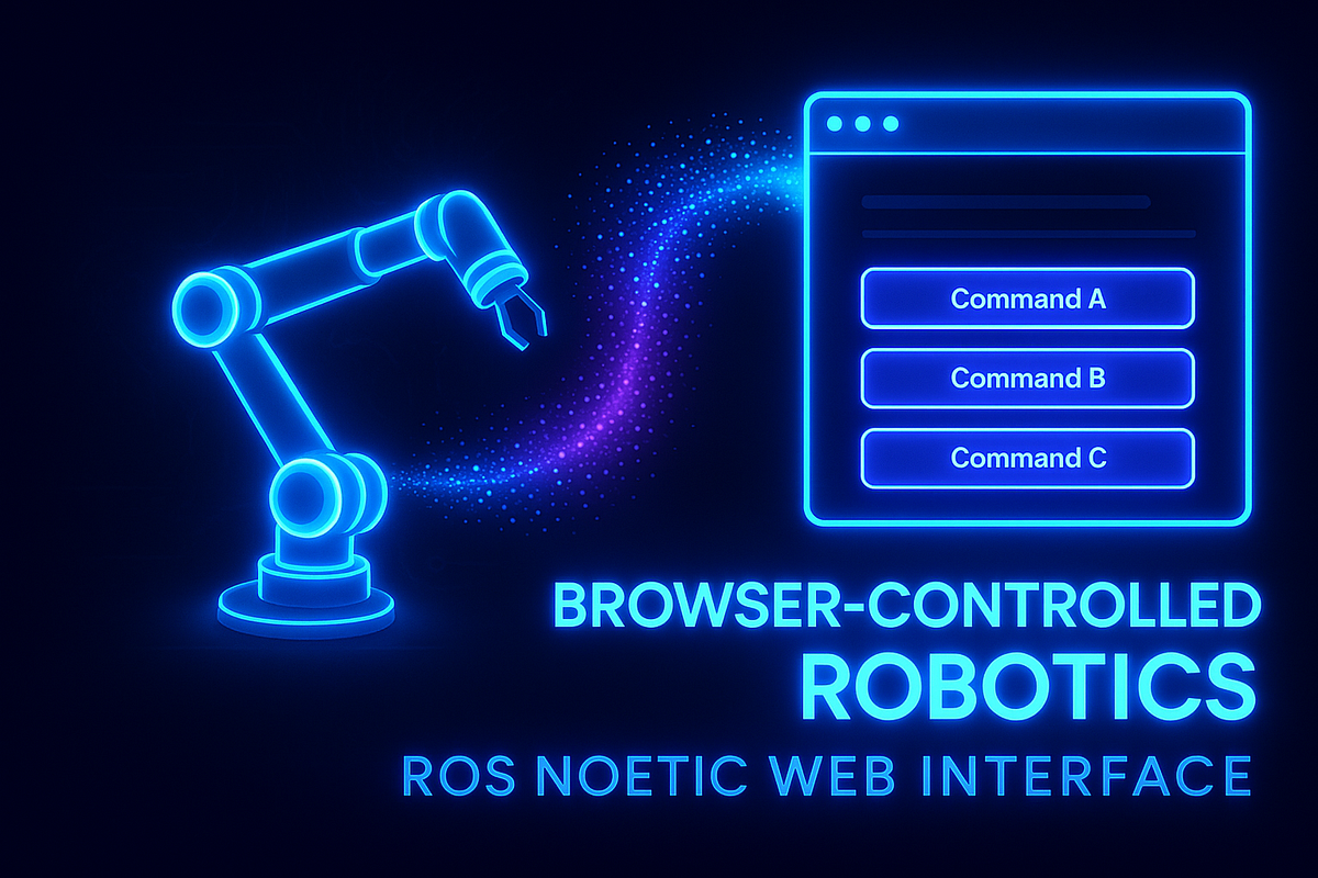 Browser-Controller Robotics: A ROS Noetic Web Interface | by Dustin Kyle Judson | Medium