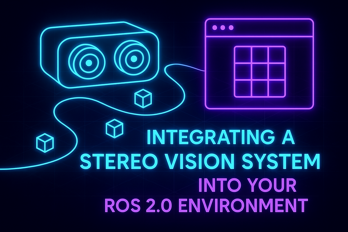 Integrating a Stereo Vision System into your ROS 2.0 environment | by ...