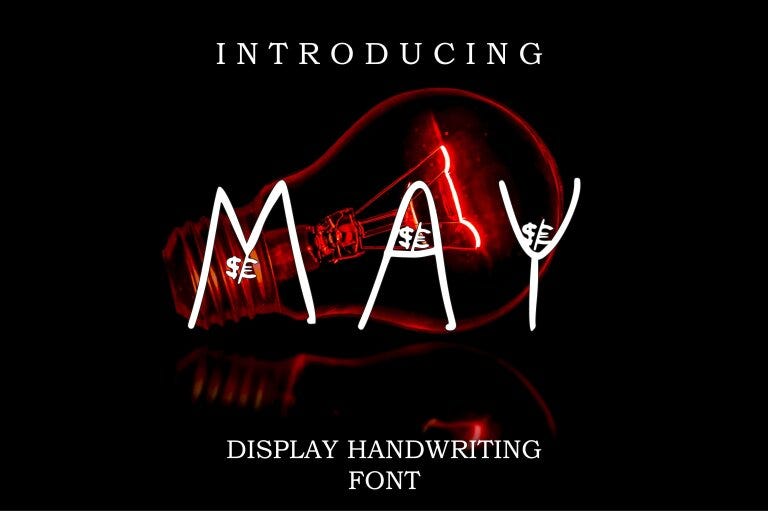 May Font - Deborahnaja - Medium