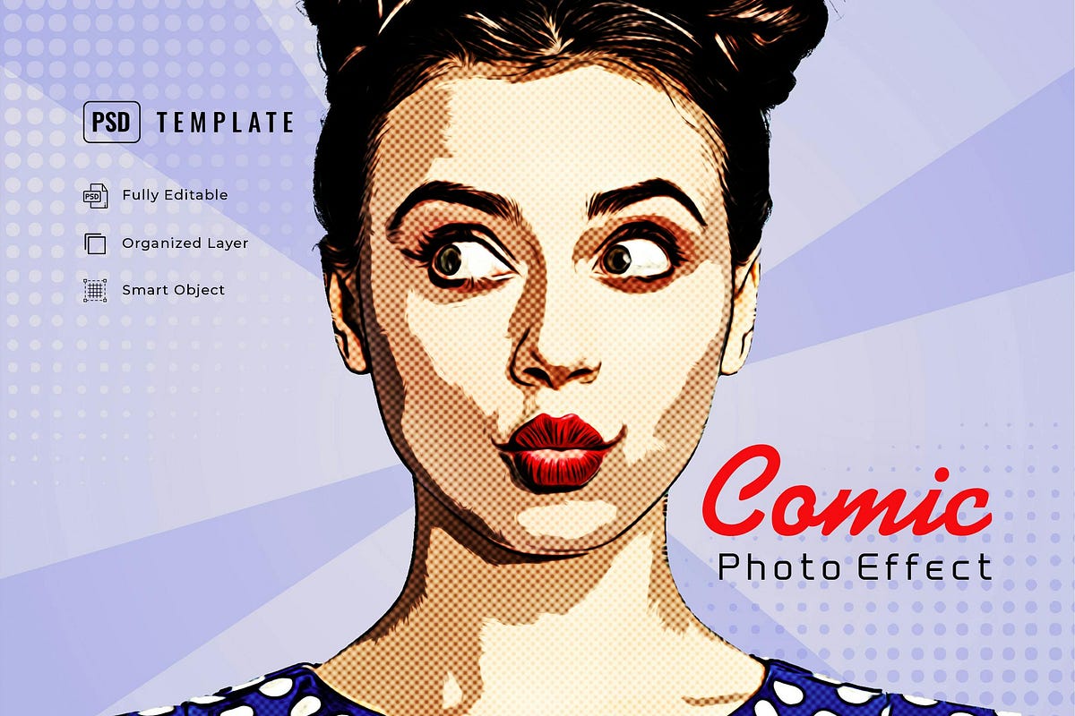 Comic Photo Effect | by Illustrapro | Jun, 2024 | Medium