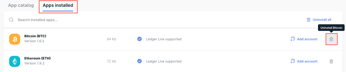 LEGACY-APPLICATIES IN LEDGER LIVE | by Gladysjsalamanca | May, 2024 | Medium