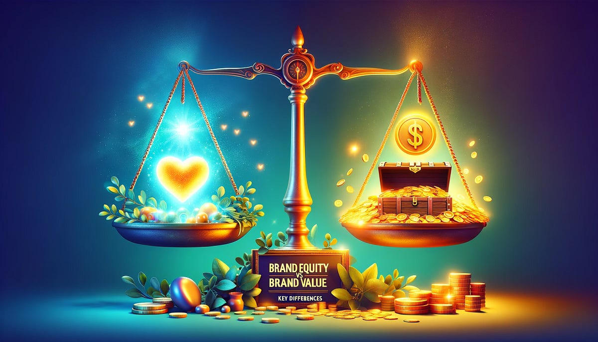 Brand equity vs brand value: key differences | by Alison | BrandValuer | Medium