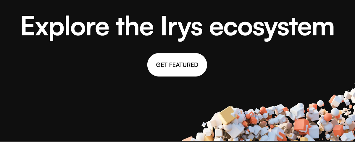 Irys Unveils Ecosystem Registry For Projects Using Its Innovation | by Perma DAO | Medium