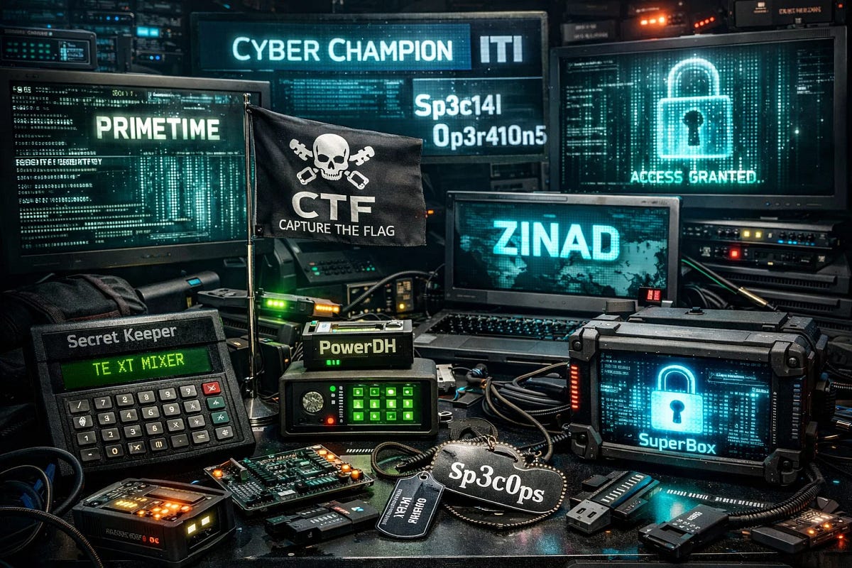 Cryptography Challenges — ZINAD x ITI Cyber Champion CTF 2026 | by محمد ...
