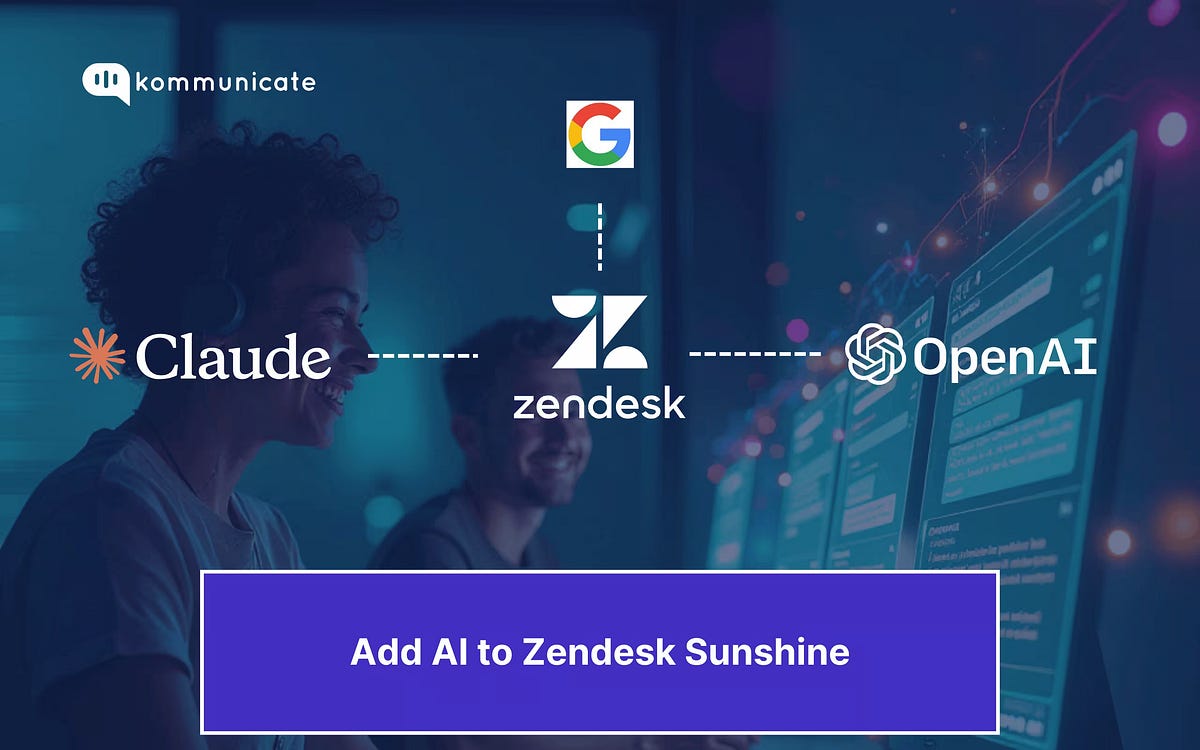 Building in Customer Support with AI and Zendesk Sunshine | by Devashish Datt Mamgain ...