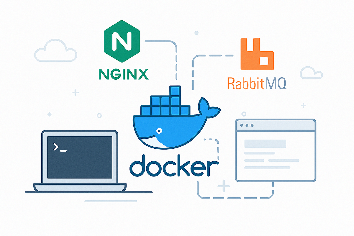 🐳 Setting Up Nginx and RabbitMQ with Docker Compose — Part 2 | by Miguel Barros | Medium