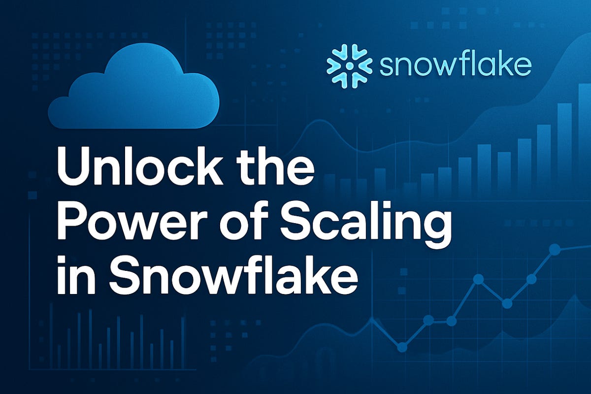 How to Scale Smartly in Snowflake: Scale- Up, Down, In, and Out | by ...