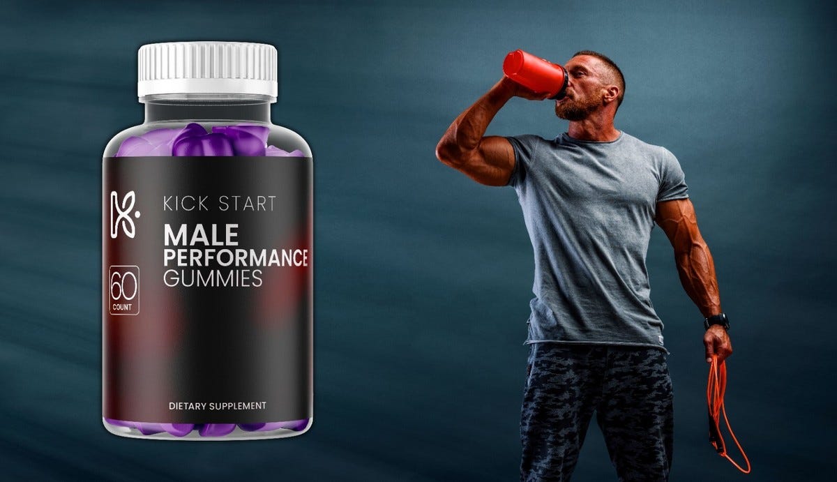 Kick Start Male Performance Gummies Optimize Your Size & Sexual ...