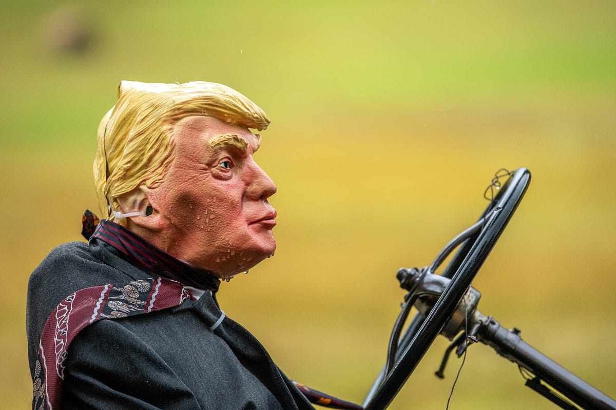 Tangerine Tyrant’s Suit Tossed. Another of Trump’s stupid moves… | by DW Davis | Never Stop ...