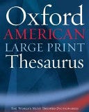 (Download) The Oxford American Large Print Thesaurus By Oxford ...