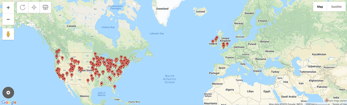 Named entity recognition using spatial clustering | by Martin Ostrovsky | Medium