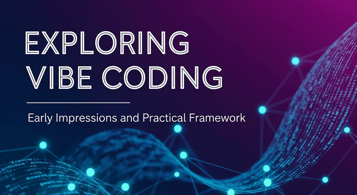 Exploring Vibe Coding — Early Impressions and Practical Framework | by Timi | Nov, 2025 | Medium