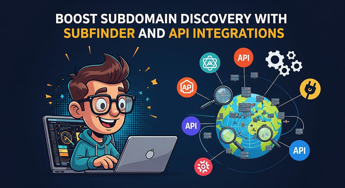 Boost Subdomain Discovery with Subfinder & Integrations | InfoSec Write-ups