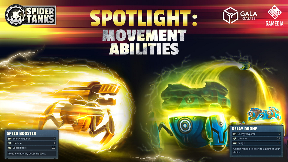 Spider Tanks Showcase: Movement Abilities | by Spider Tanks | Gala Blog