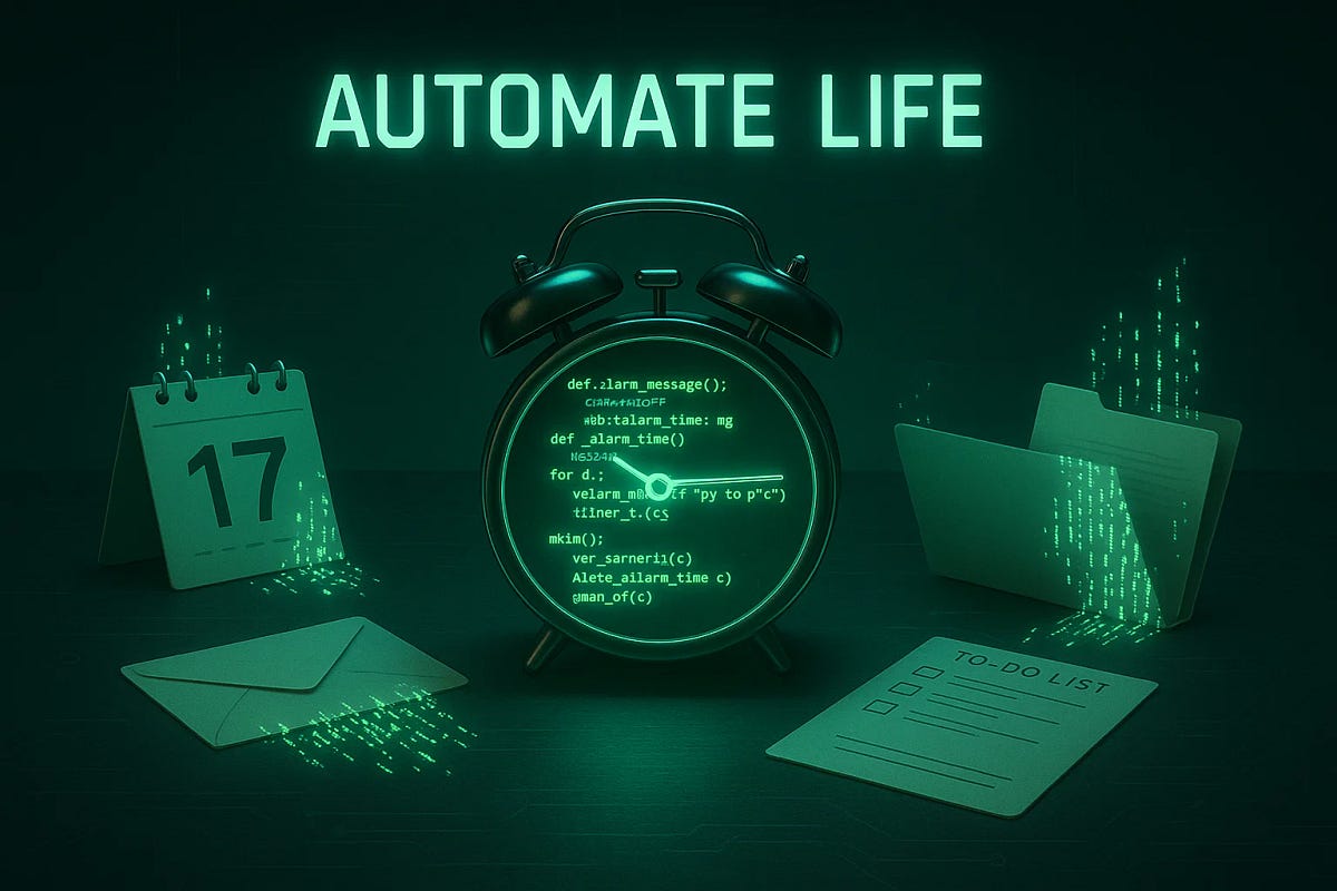 15 Python Scripts to Automate Your Daily Tasks | by Abdur Rahman | Sep, 2025 | Stackademic