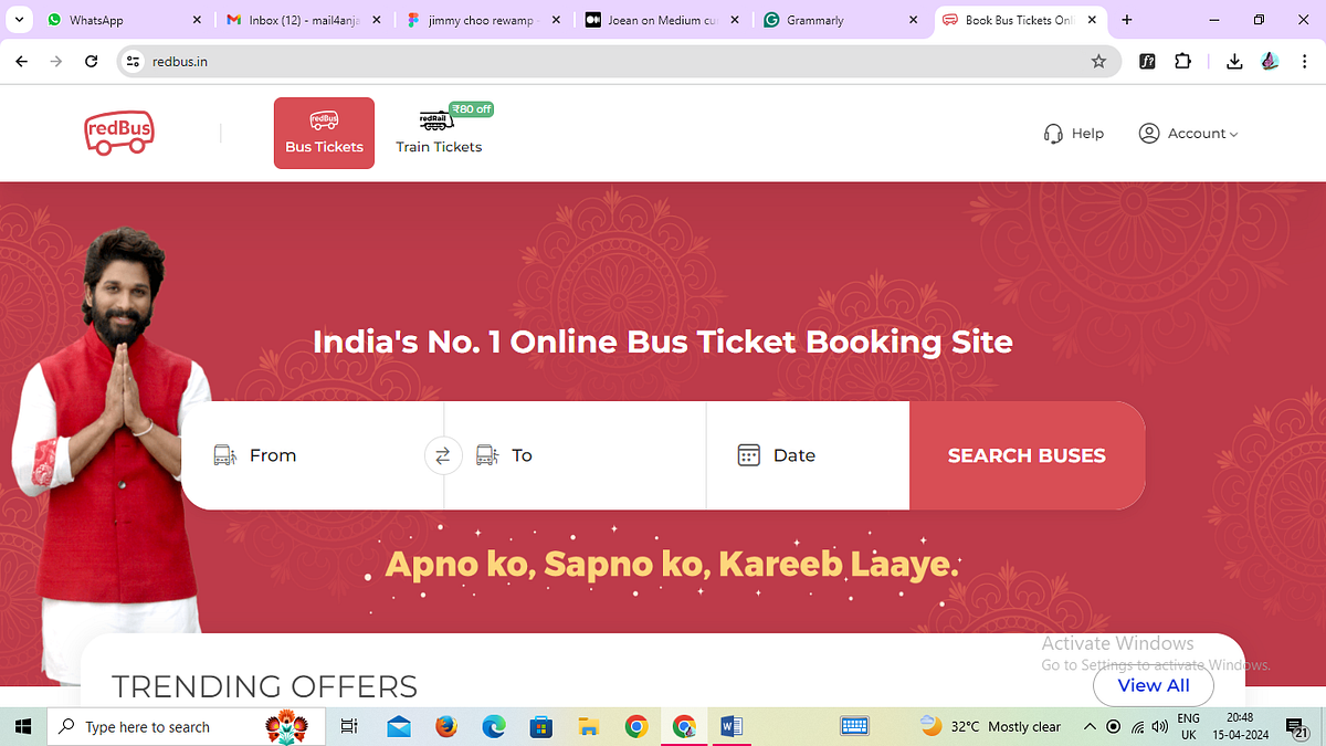 “On the Go: How the Redbus Booking App is Revolutionising Bus Travel ...