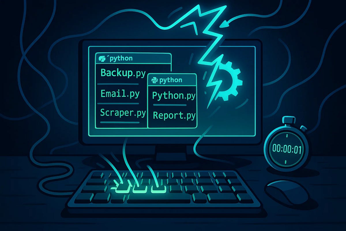 Mastering Python Scripts That Run Themselves: How I Automate Real Workloads Without Touching the ...