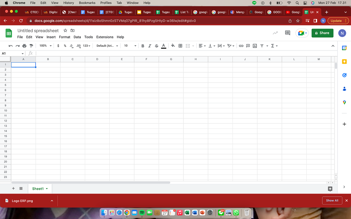 Contoh mengolah data menggunakan Google Sheet | by Nathania Sirait | Medium
