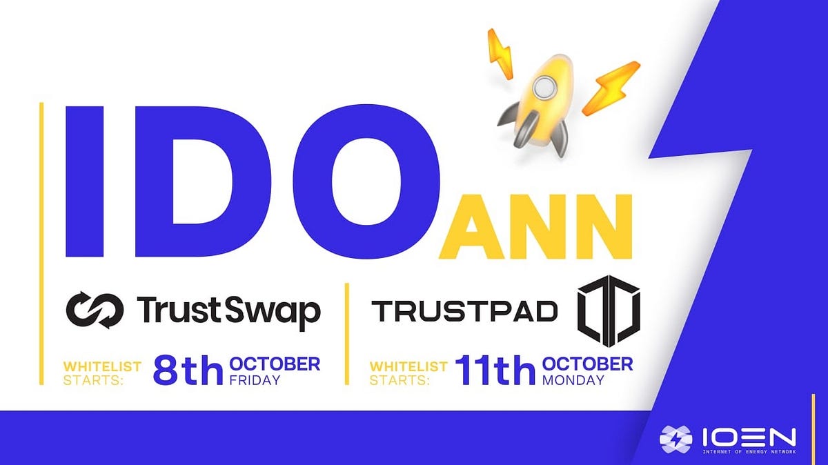Announcing the IOEN IDO Launch on TrustSwap and TrustPad | by Internet ...