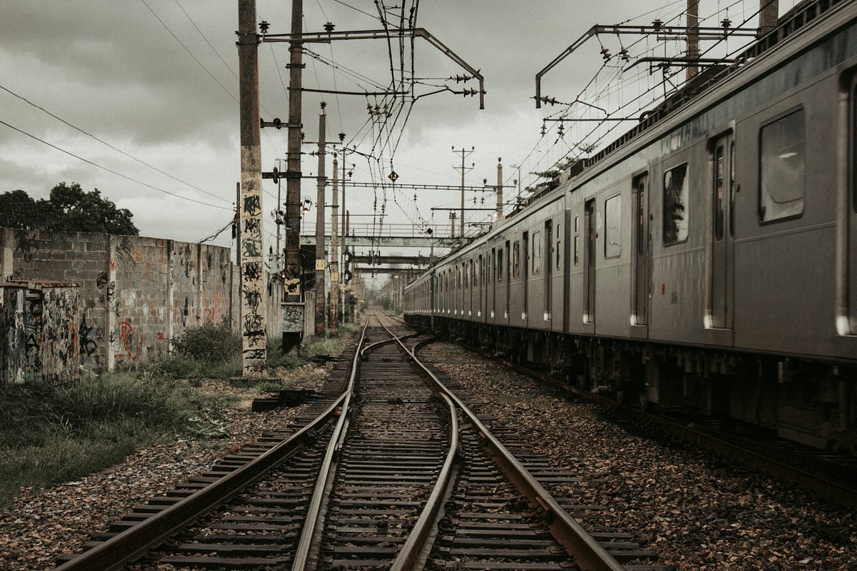 Off track. A poem about self destruction | by R. Decker | Medium