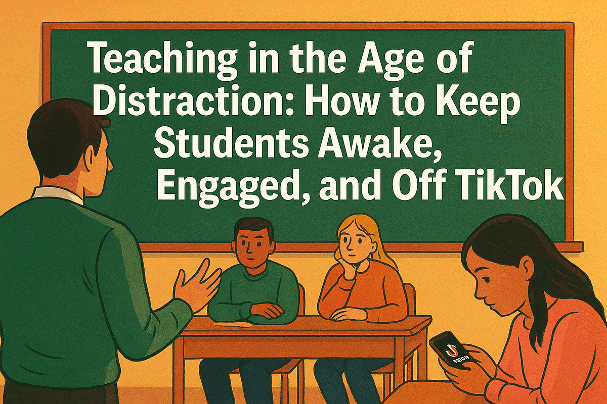 Teaching in the Age of Distraction: How to Keep Students Awake, Engaged, and Off TikTok | by ...