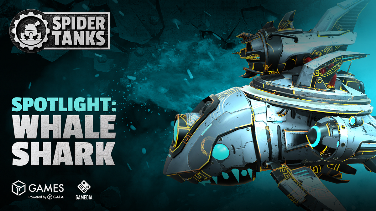 Spider Tanks Showcase: WhaleShark | by Spider Tanks | Gala Blog