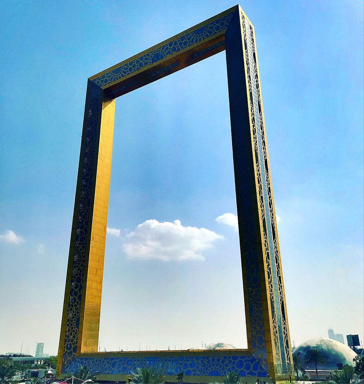 Dubai Frame: Bridging the Past and Present in Architectural Splendor ...