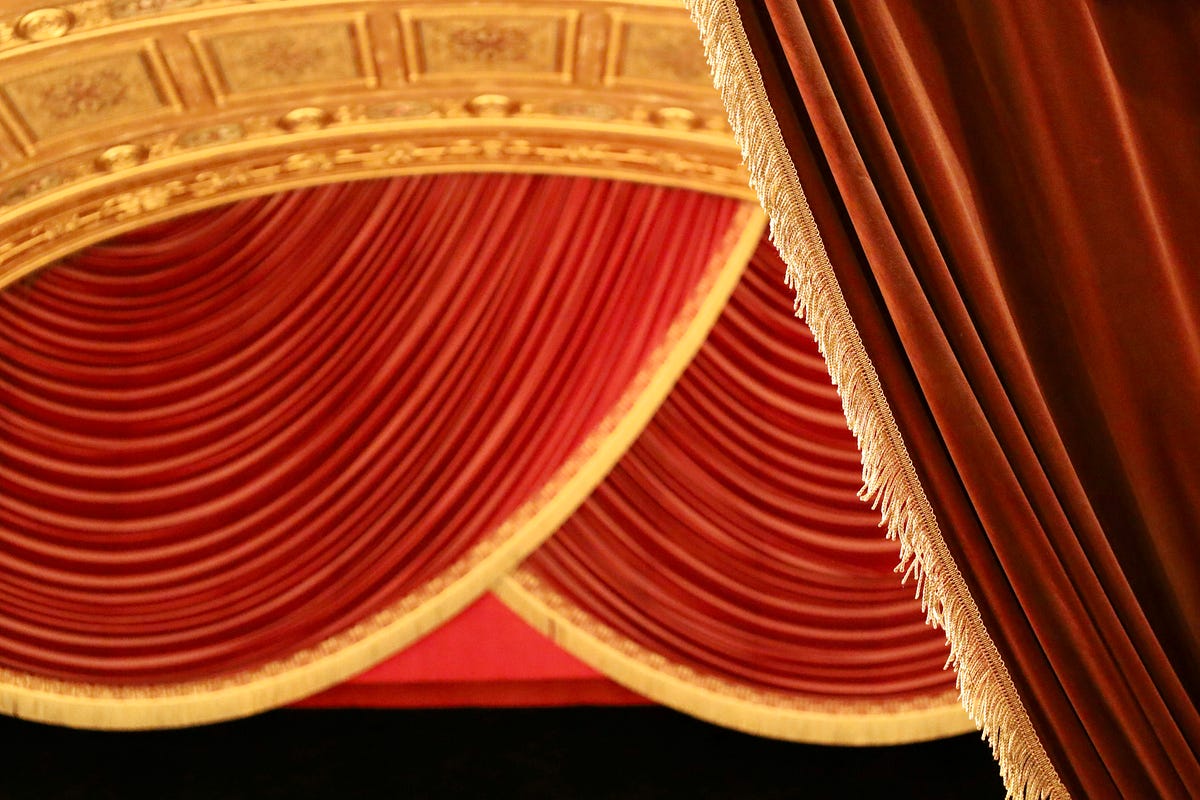 The Curtains Never Drop. A Reflection on Life’s Endless… | by Richard ...