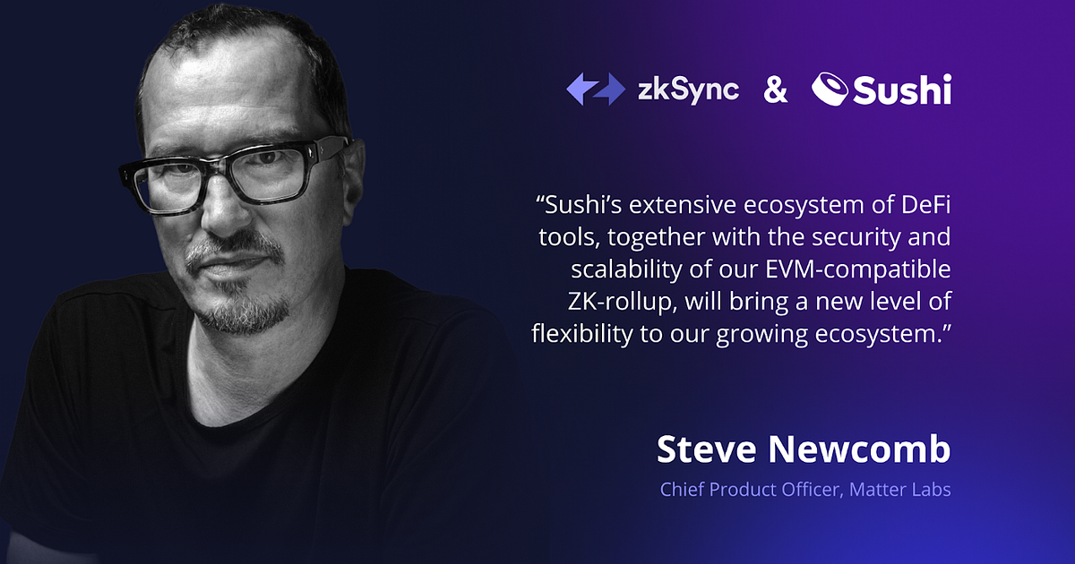 Інструментарій для гнучкості DeFi з Sushi | by Matter Labs Ukrainian ...