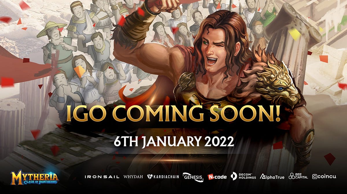 Mytheria IGO coming soon on!. Hey Mytherians, we know this is HUGE ...