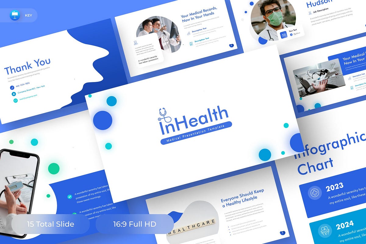 InHealth — Medical Keynote Template | by Fractalfable | Aug, 2024 | Medium