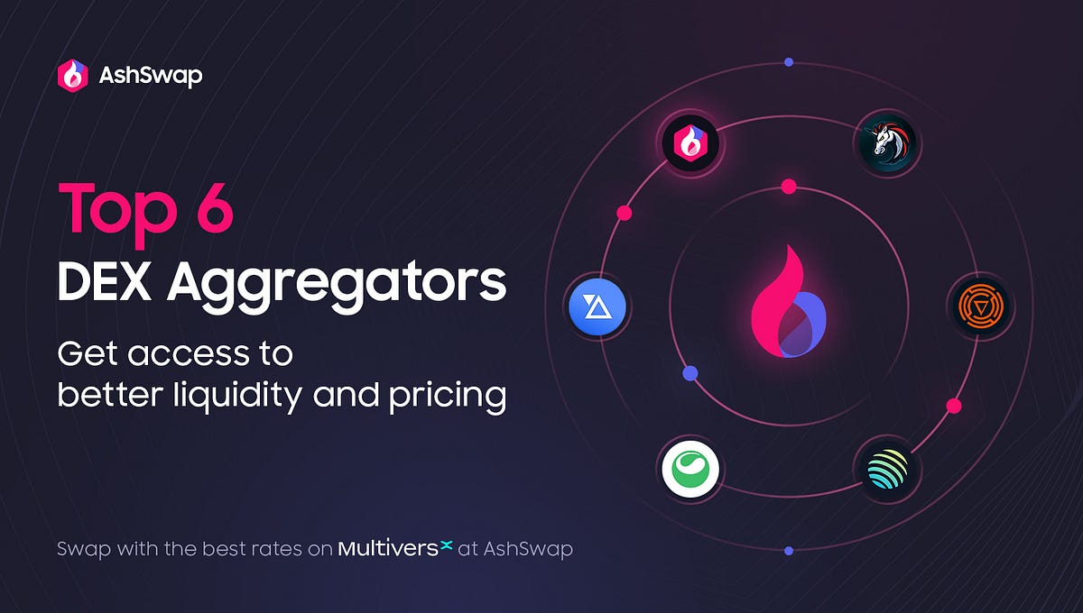 Top 6 DEX Aggregators On MultiversX & Beyond in 2024 | by AshSwap | Medium