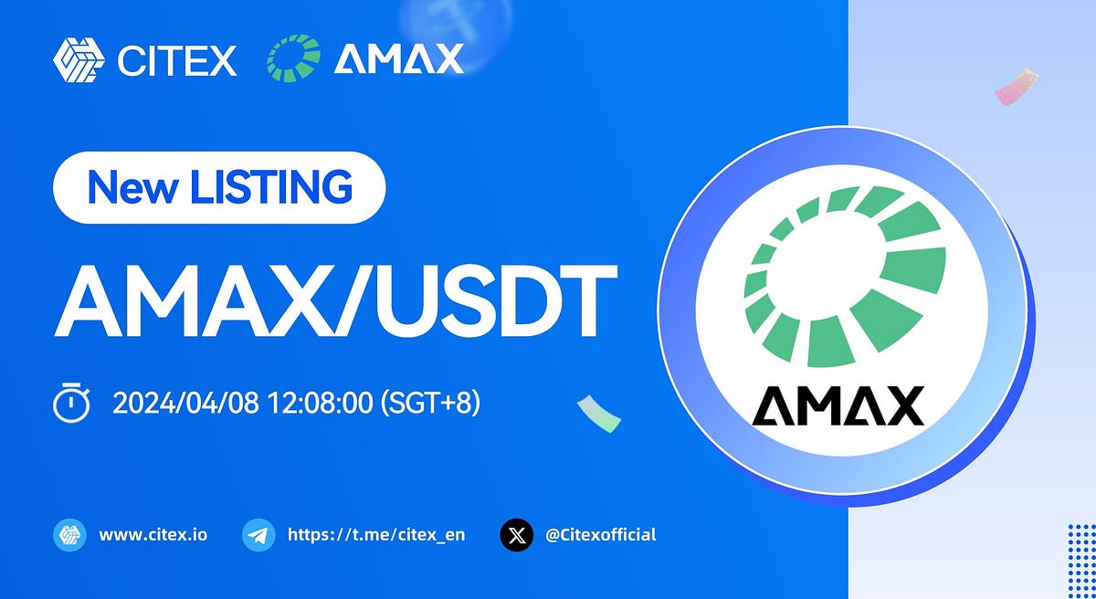 AMAX is about to make a strong debut on CITEX, and Armonia Meta Chain ...