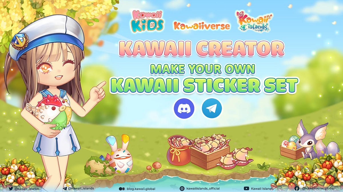 Kawaii Creator — Unleash Your Creativity with Kawaii Stickers! | by ...