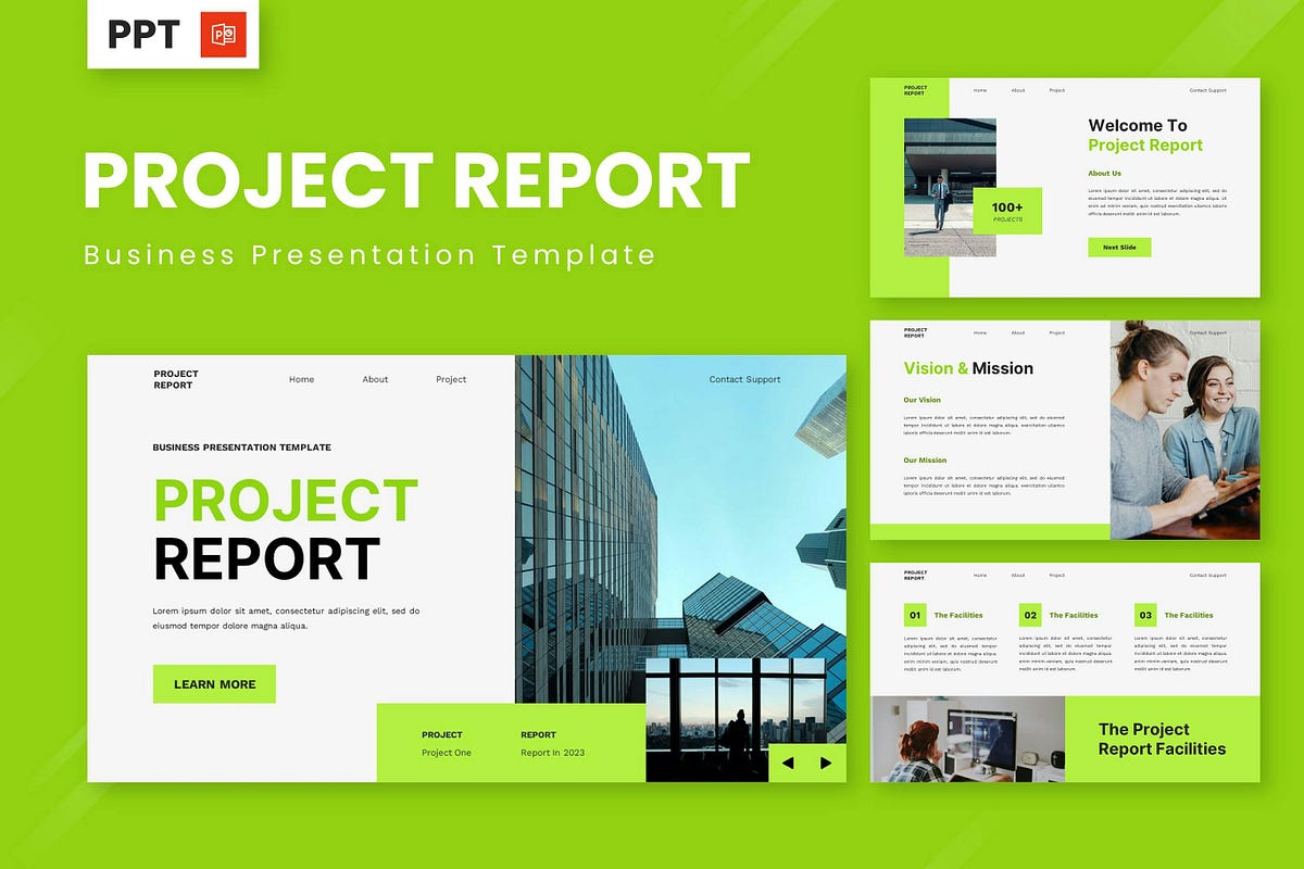 Project Report — Business Powerpoint Templates | by Quasarquill | Jul ...