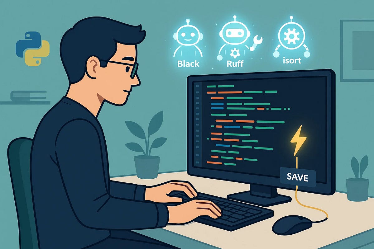 How I Built a Python Script That Auto‑Fixes My Code Before I Even Hit Save | by Zain Shoaib ...