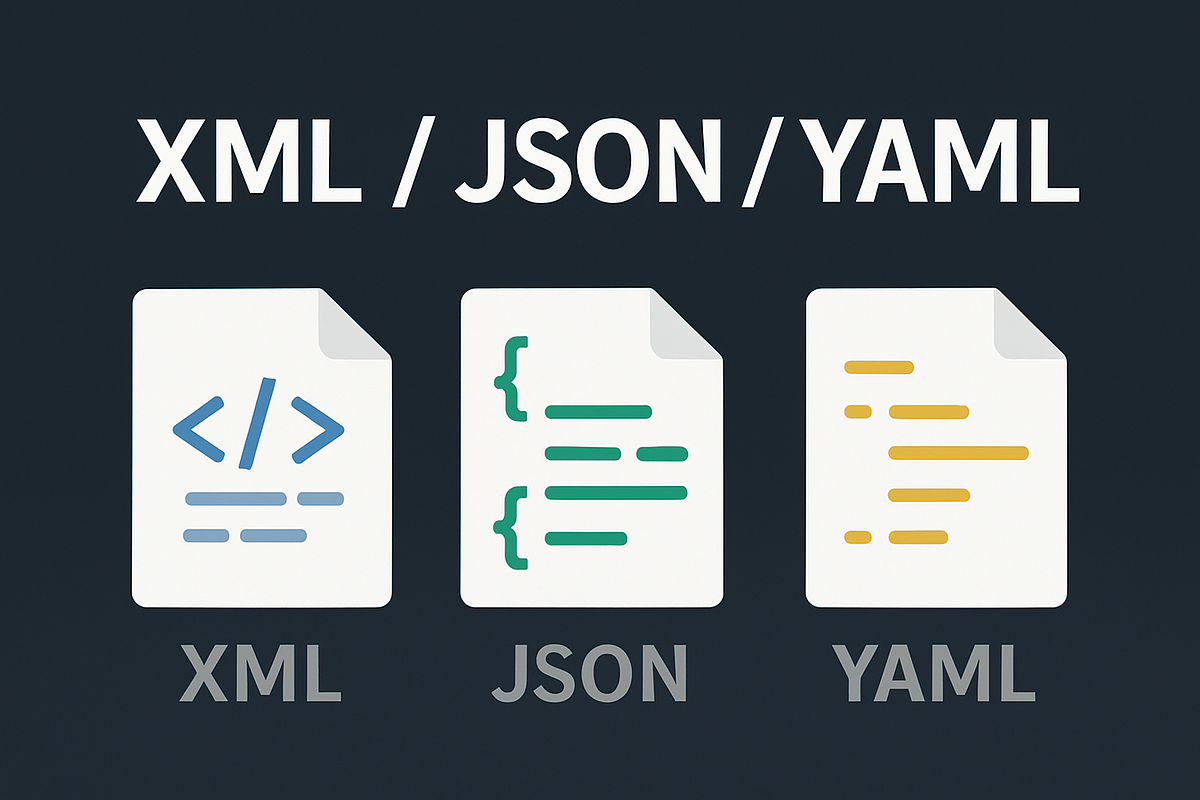 The Similarity between XML, JSON and YAML | by Gerson da Silva Junior | May, 2025 | Medium