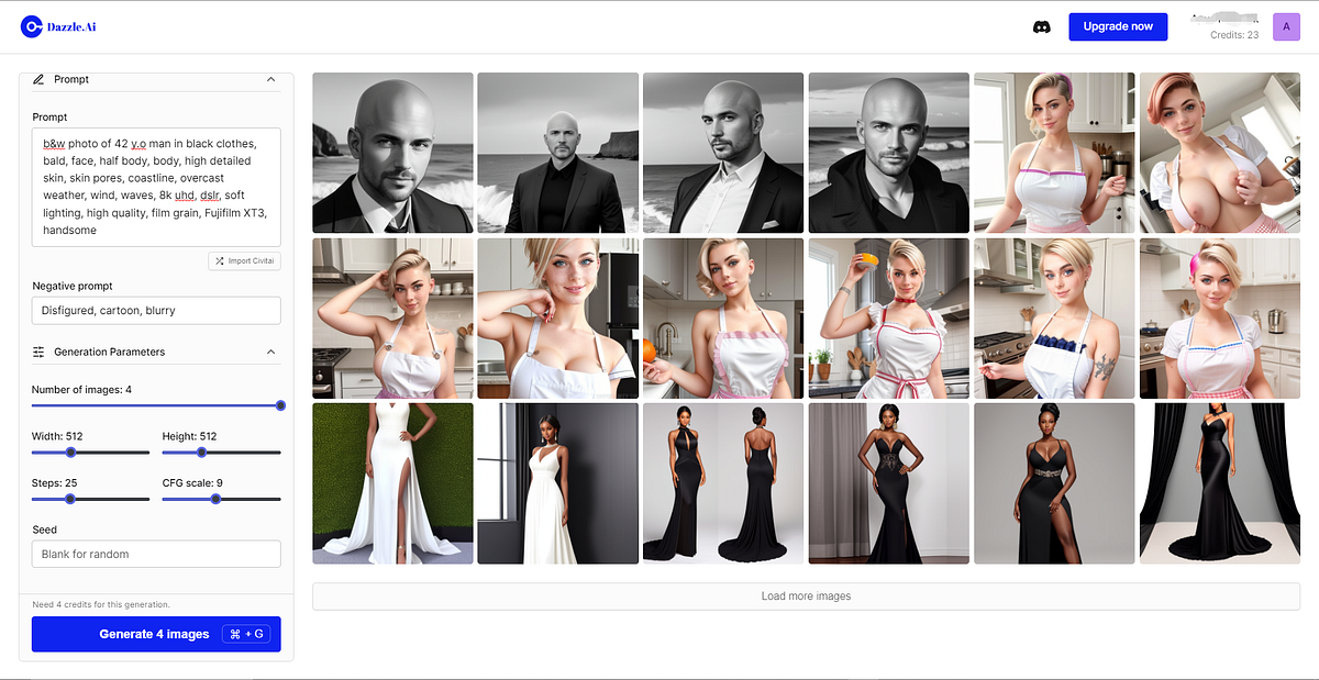 Greater Scalability in Text-Image-Generation with Dazzle AI | by Ilya | Medium