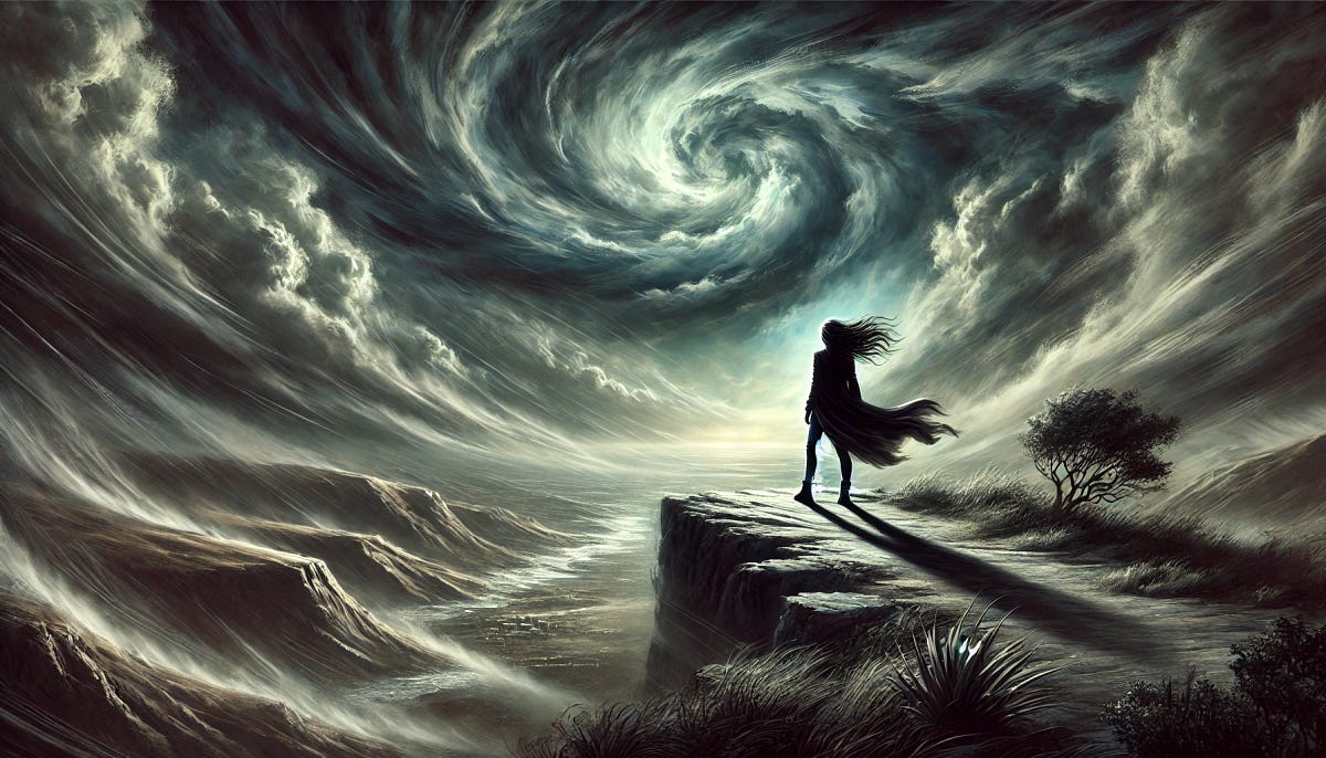 You came with wind and rain, and you messed up the four seasons when ...