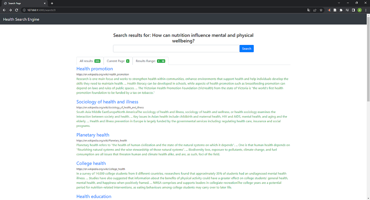Developing a Search Engine Framework for Wikipedia Articles | by Andre ...