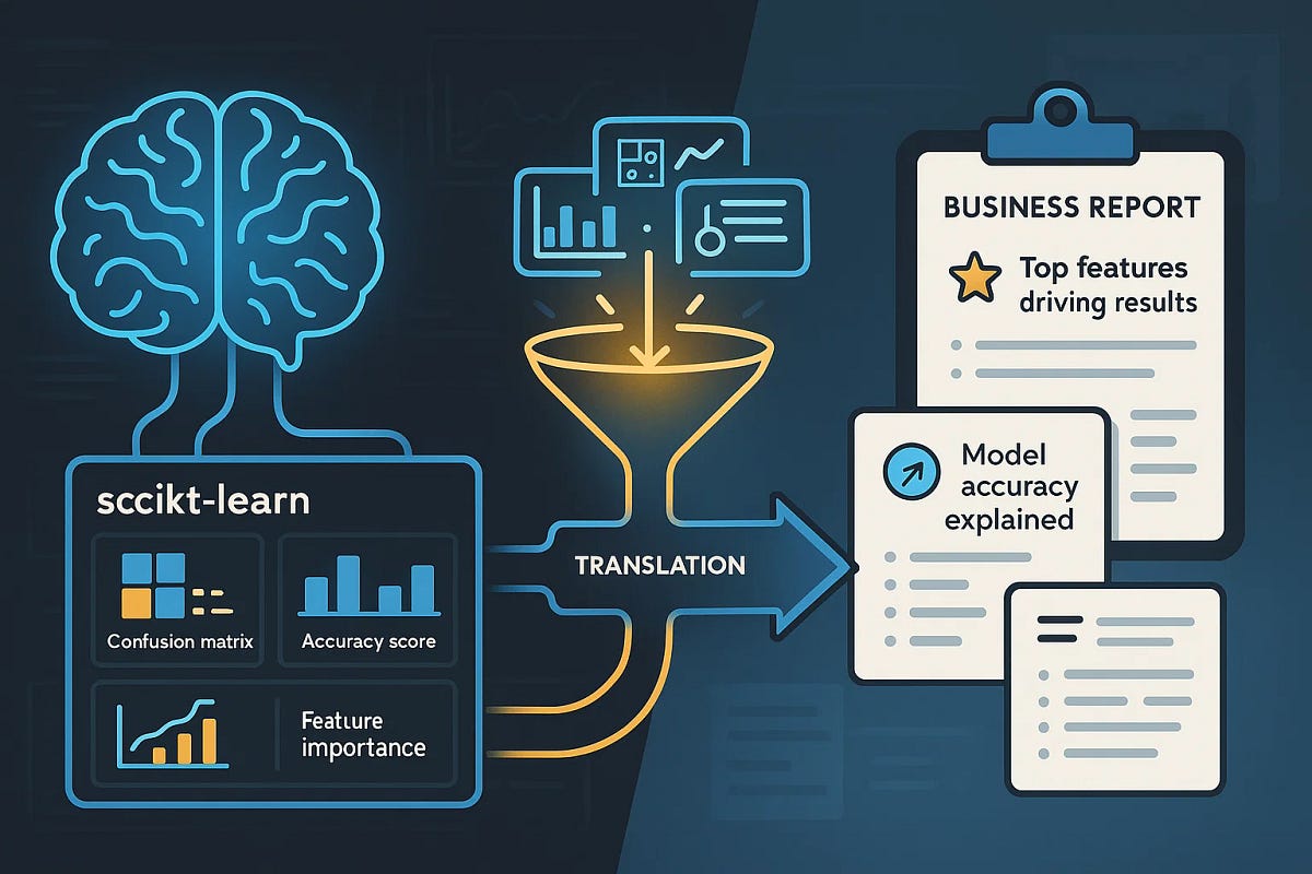 How I Built a Smart AI Model That Automatically Explains Machine Learning Results to Non-Tech ...