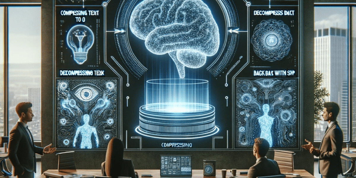 Prompt Engineering: Compressing Text to Ideas and Decompressing Back ...