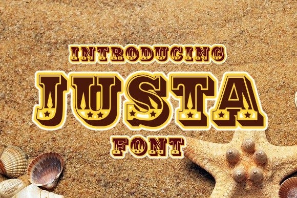 Justa Font | by audrey97 | Sep, 2024 | Medium