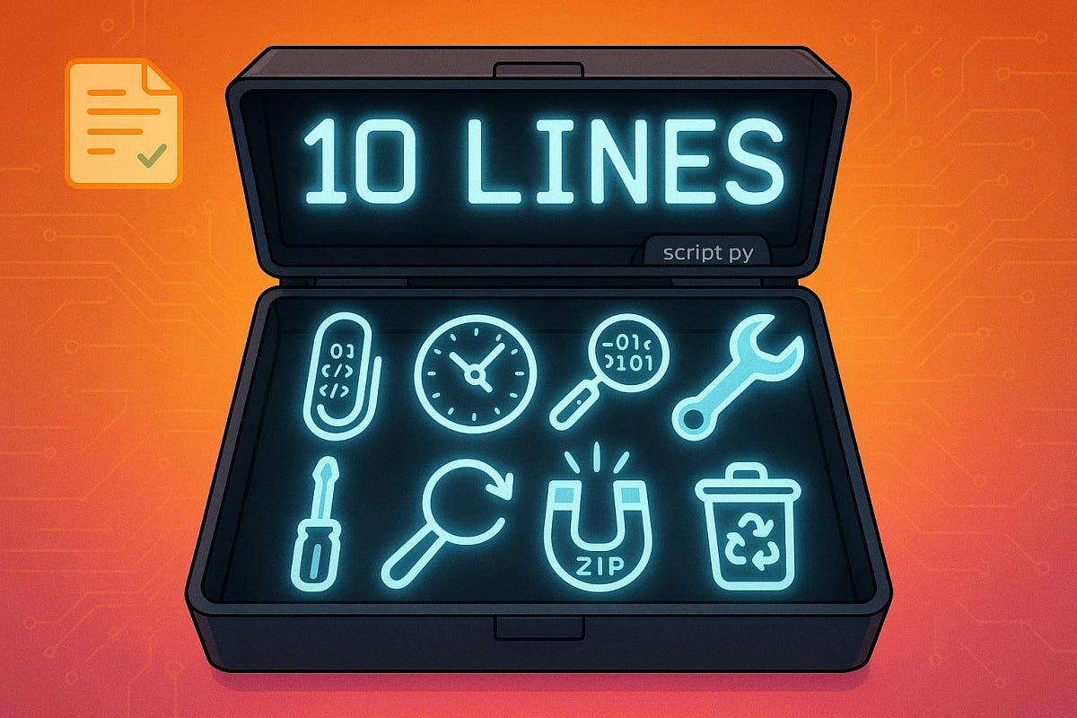 9 Everyday Problems You Can Solve In 10 Lines Or Less By Abdur Rahman Stackademic